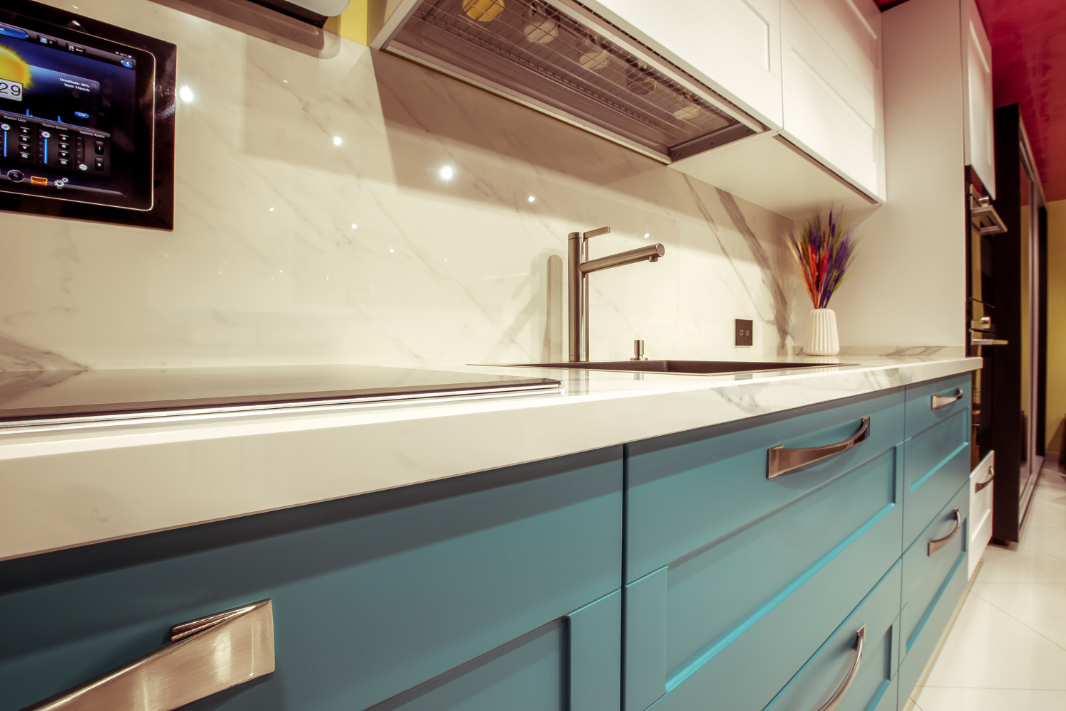 Bucatarie Turcoaz Showroom - Yulmob