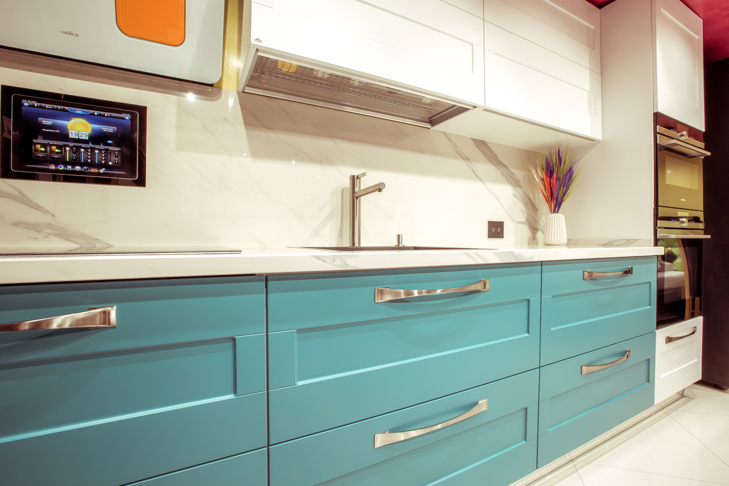Bucatarie Turcoaz Showroom - Yulmob